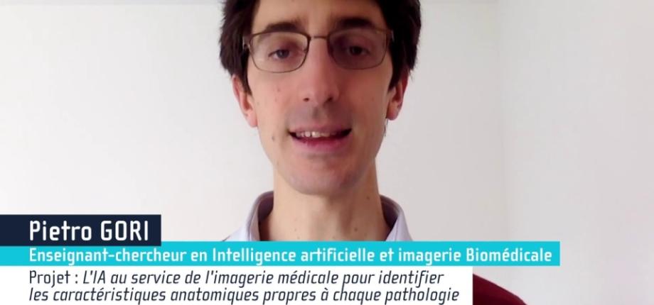 Pietro Gori "L'IA au service de l'imagerie médicale” | Institut Polytechnique de Paris